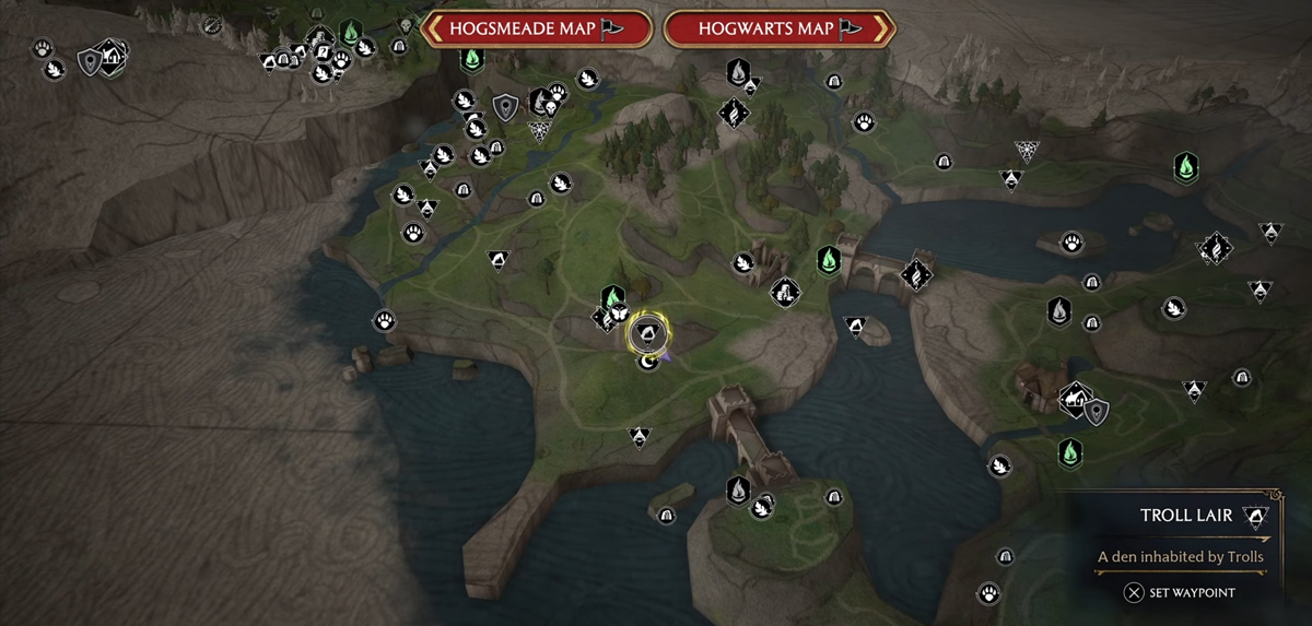 Hogwarts Legacy How to find Trolls to get Troll Bogeys - Your Games Tracker