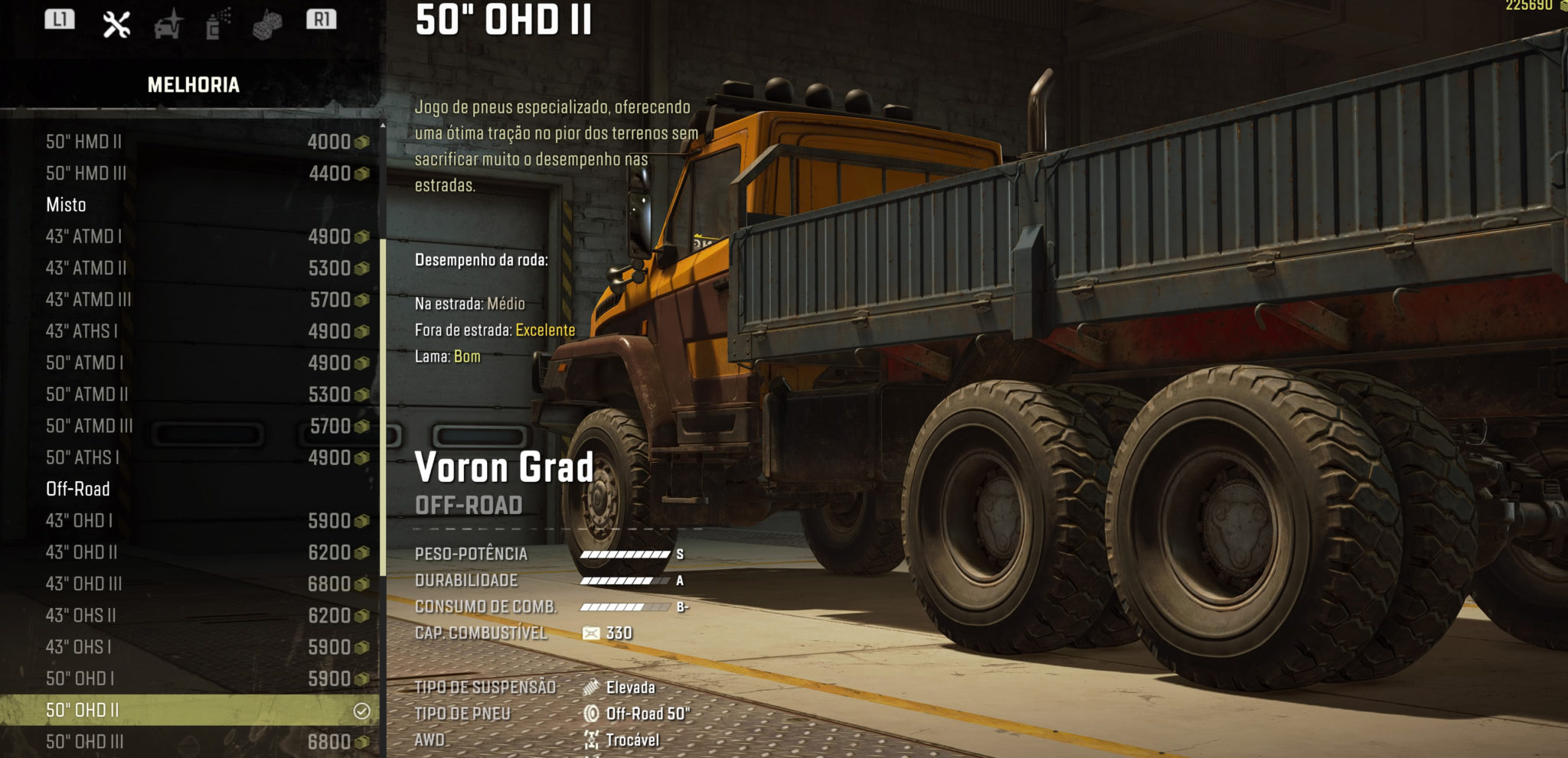 SnowRunner Tires Sheet 2023 - Your Games Tracker